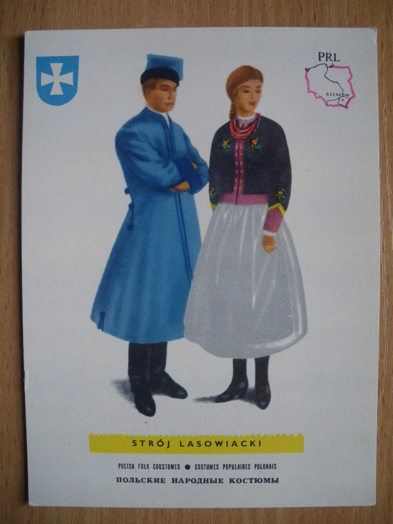 Stroje ludowe w 1000 lecie Polski Strój Lasowiacki - 13610007336 ...