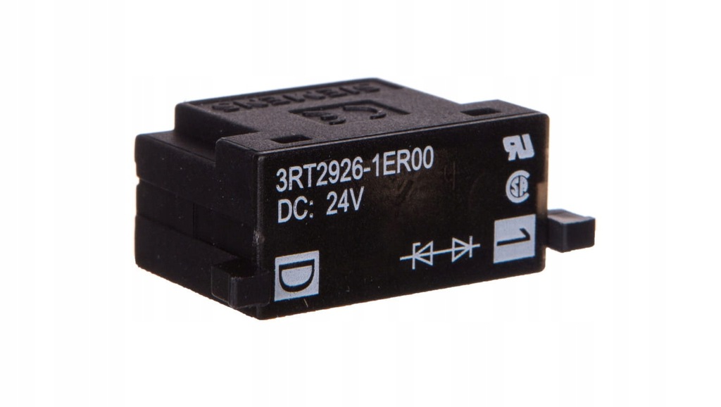 Układ tłumiący dioda 24V DC ze wkaźnikiem LED S0 3 - 12589828377 ...