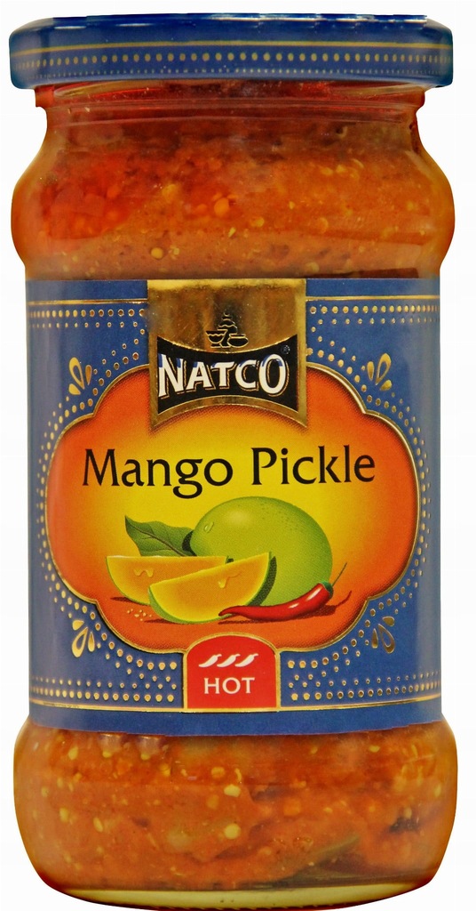 [AMG] NATCO MANGO PICKLE - marynowane mango 300G - 11308746926 ...