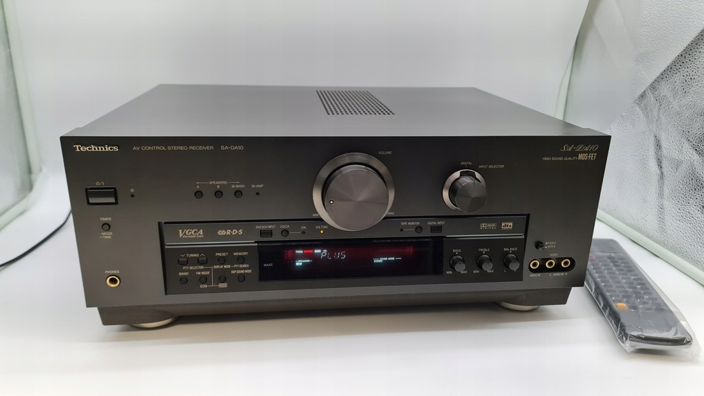Technics SA-DA10 Amplituner TOP MODEL + PILOT - 11828736373 - oficjalne archiwum Allegro