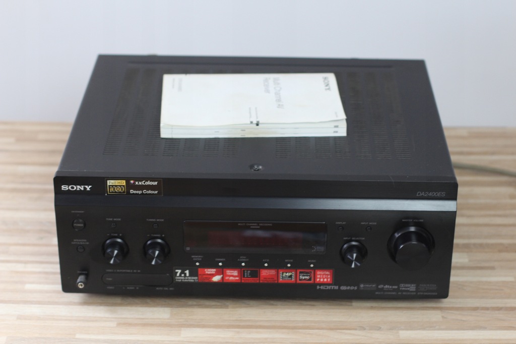 Amplituner Sony STR-DA2400ES 7.1 czarny , uszk. - 17364157785 ...