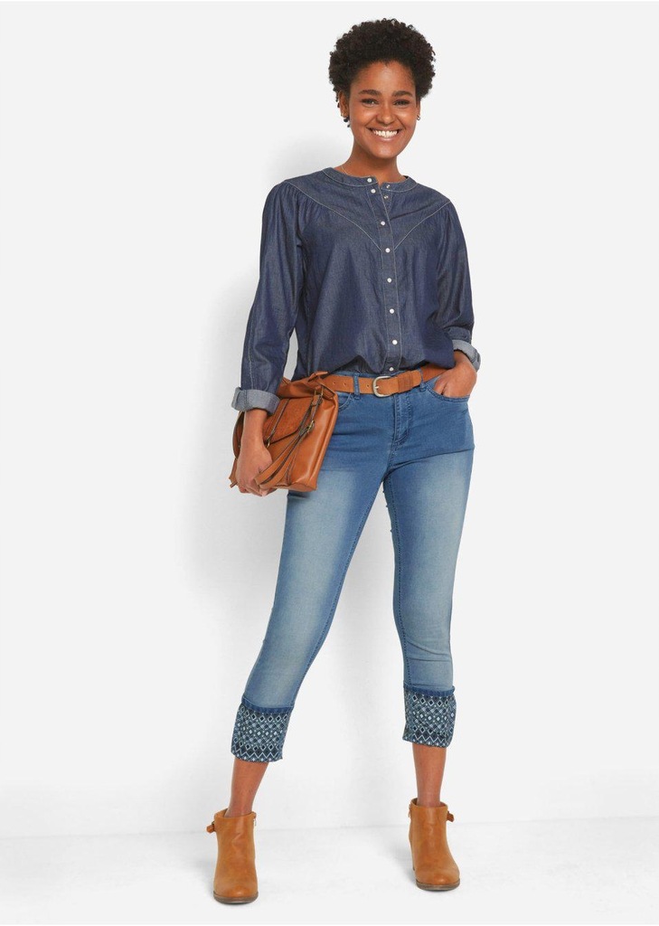 WK2015 38 JEANSY SUPER ROZCIĄGLIWE Bonprix - 14334557451 - oficjalne ...