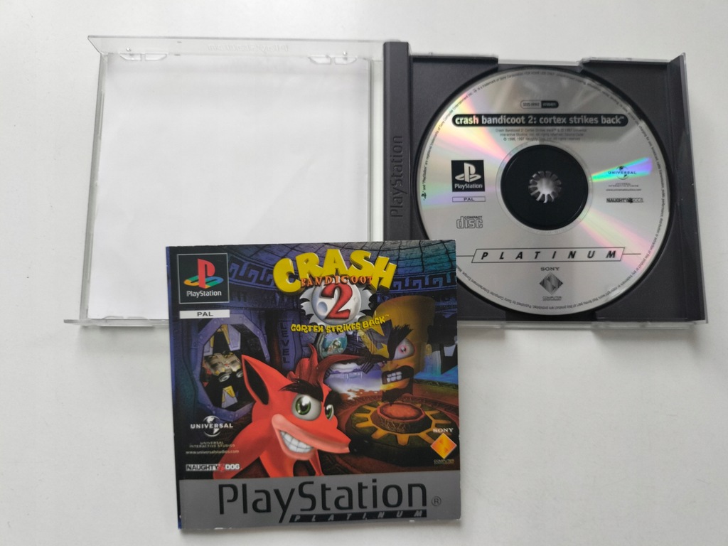 Купить CRASH BANDICOOT 2 CORTEX PSX PS1: отзывы, фото и характеристики ...