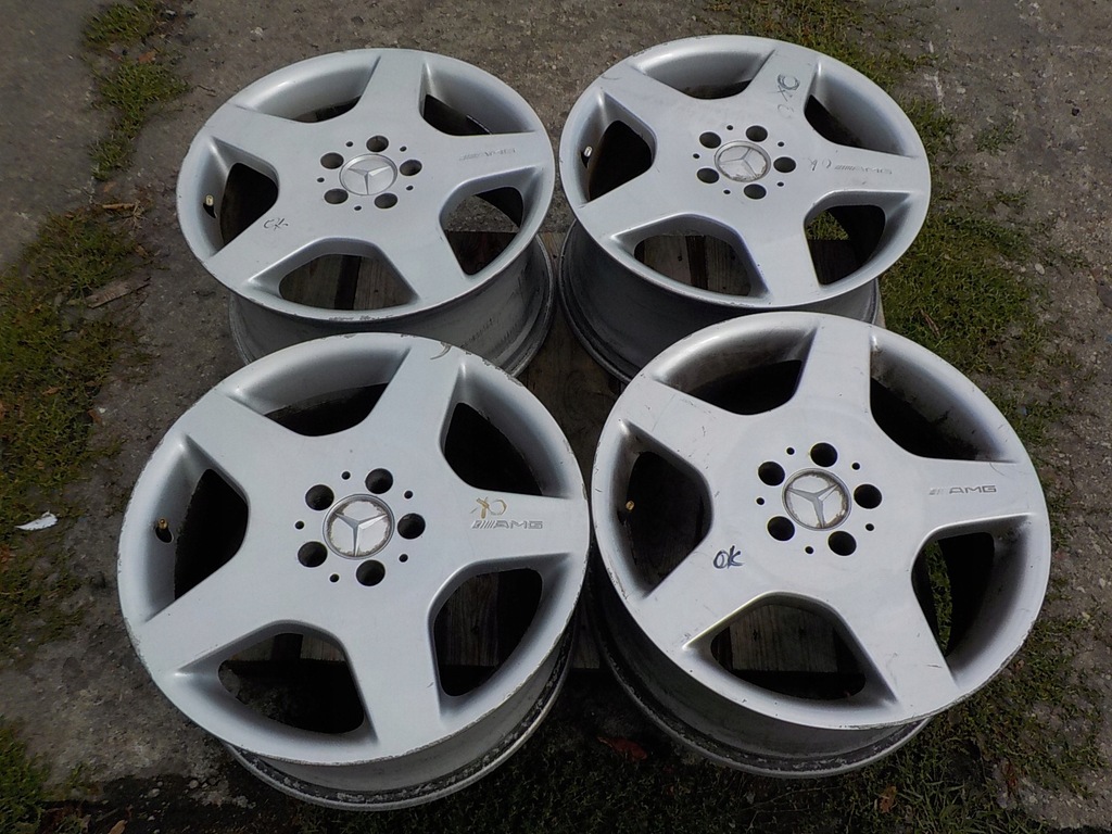 MERCEDES KLASA M ML W163 FELGI ALUMINIOWE AMG R18 - 14097277508 - oficjalne archiwum Allegro