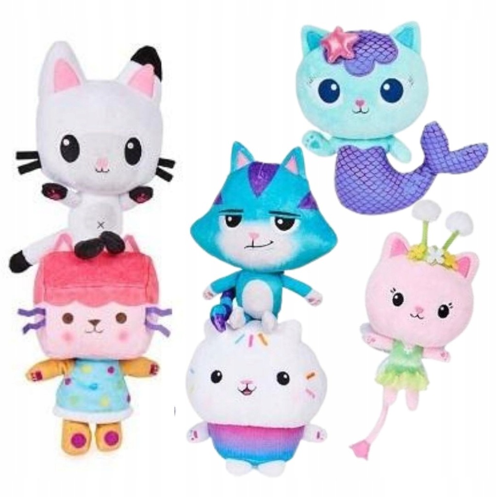 Spin Master Gabby's Dollhouse Pluszaki z Bajki 606 - 13323796375 ...