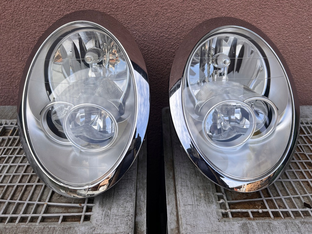 Lampa przednia MINI COOPER R50 R52 R53 LIFT KOMPLET EUROPA ORYGINALNE ...