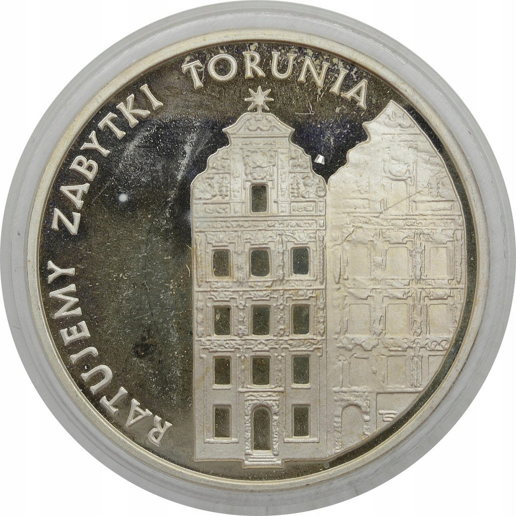 22.PRL, 5 000 ZŁOTYCH 1989 RATUJMY ZABYTKI TORUNIA - 12763489250 - oficjalne archiwum Allegro