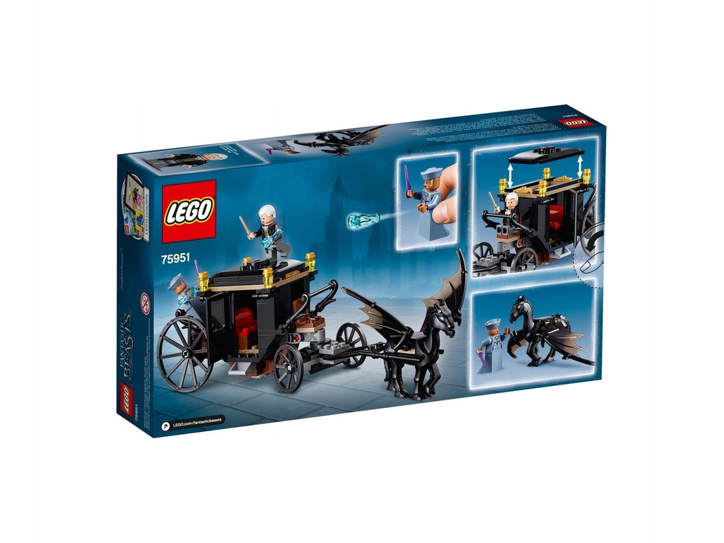 Купить LEGO 75951 Fantastic Beasts: Побег Гриндевальда: отзывы, фото и ...