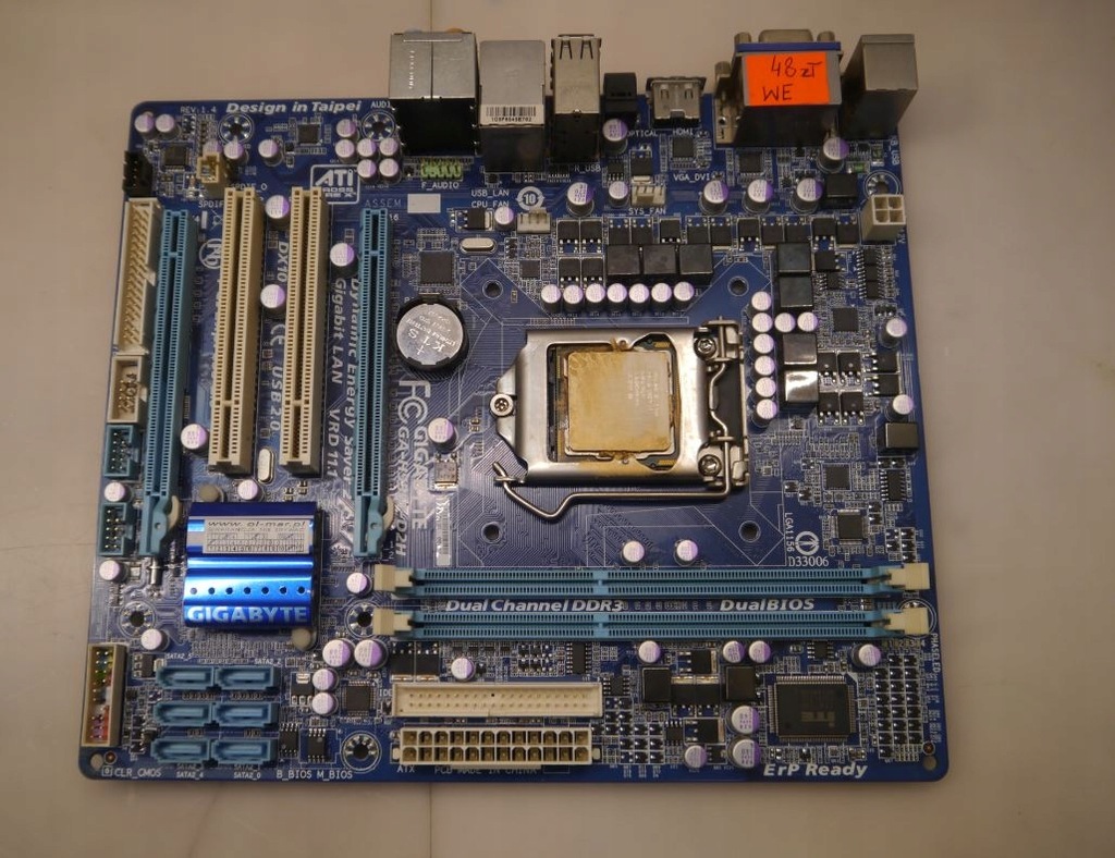 Płyta główna Gigabyte GA-H55M-D2H Micro ATX - 12132686596 - oficjalne ...