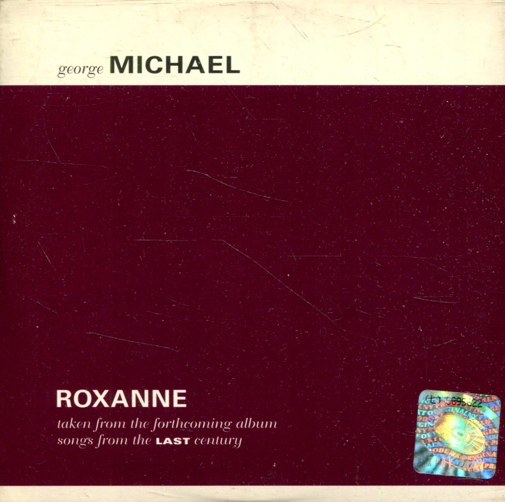 GEORGE MICHAEL - ROXANNE - CD - 12643127018 - oficjalne archiwum Allegro