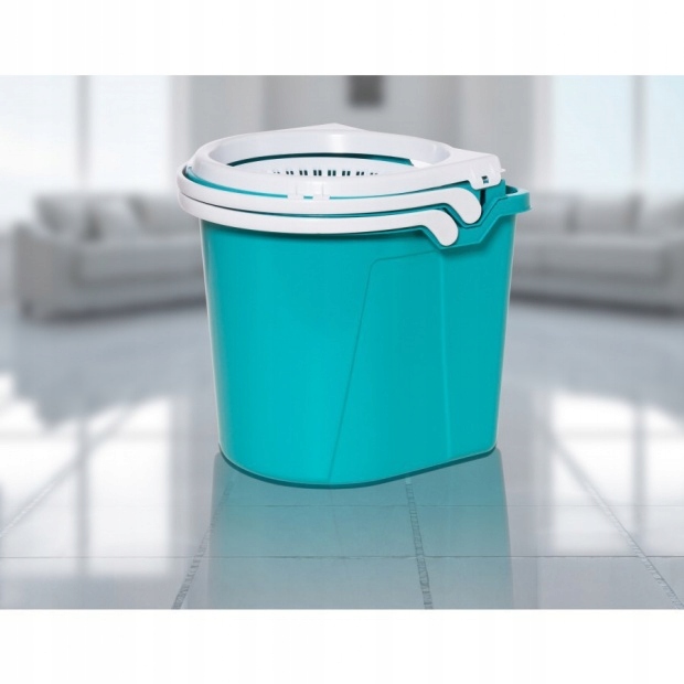 Clever Spin mop obrotowy z wiadrem dwukomorowym - 11489650784 ...