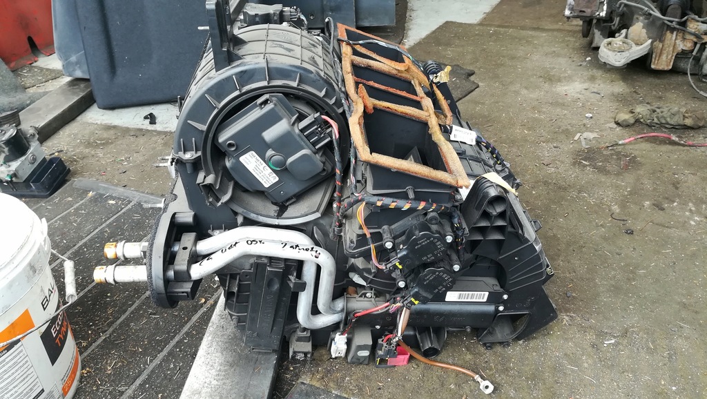 Nagrzewnica kpl klapy 2 strefy Citroen C5 04-08r - 12515687151 ...