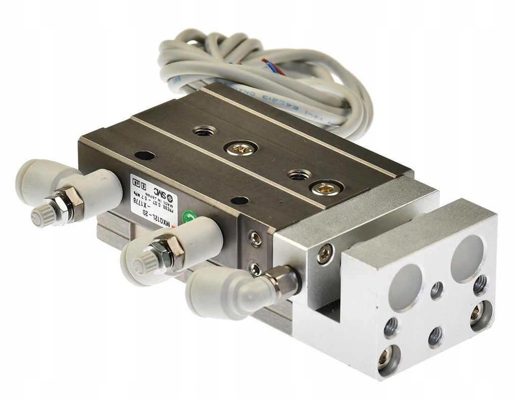 MXQ12L-20 Siłownik pneumatyczny z prowadzeniem SMC - 11311530758 - oficjalne archiwum Allegro