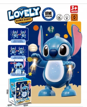 ROBOT INTERAKTYWNA MASKOTKA TAŃCZY I GRA LILO & STITCH - 17036482684 ...