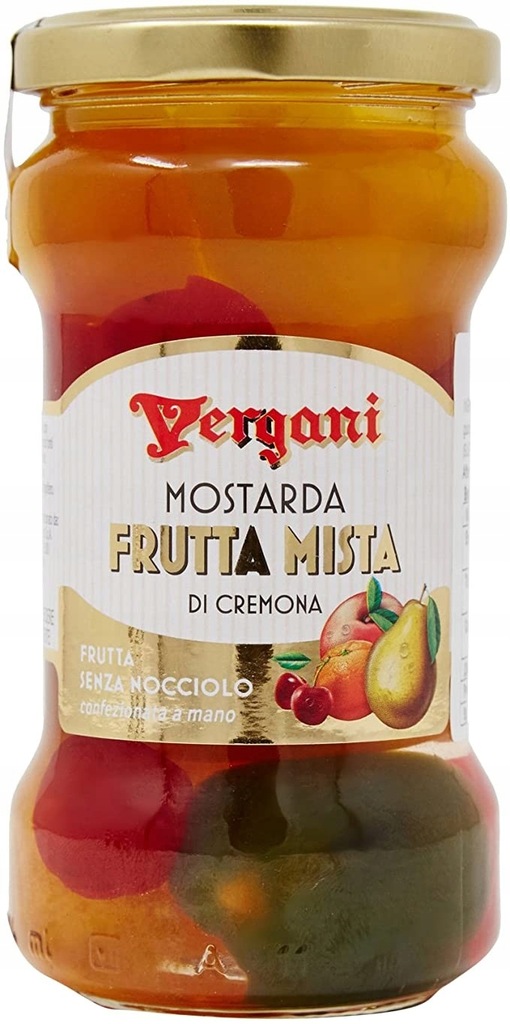 Vergani Mostarda Frutta z kandyzowanymi owocami - 11430368167 ...