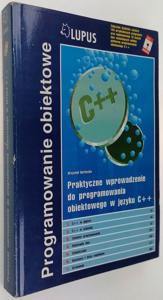 Programowanie obiektowe - Krzysztof Barteczko - 13463790893 - oficjalne archiwum Allegro