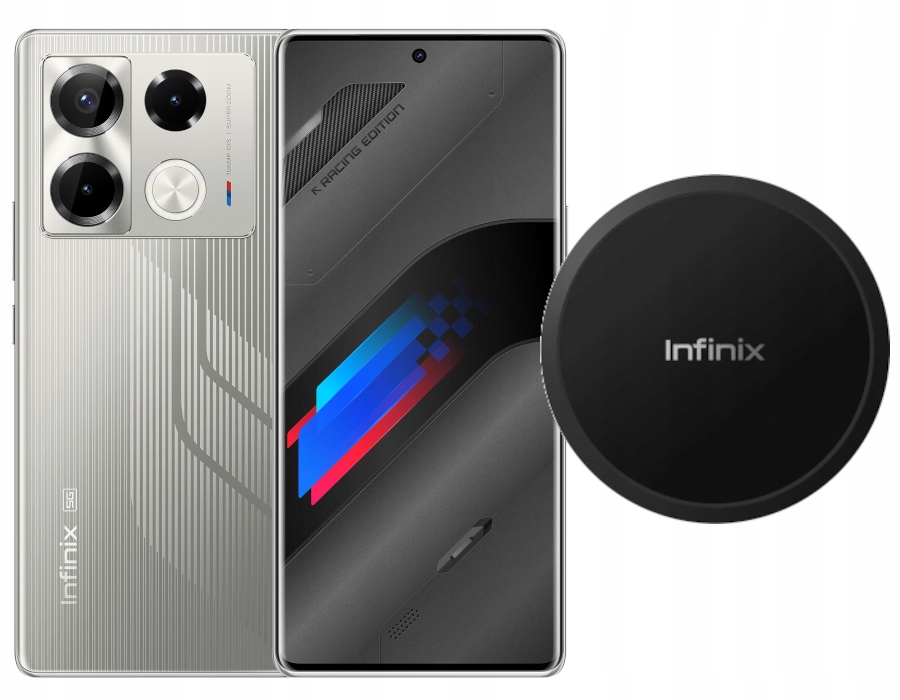 Smartfon Infinix Note 40 Pro+ 5G 12/256GB Racing Gray Ładowarka ...