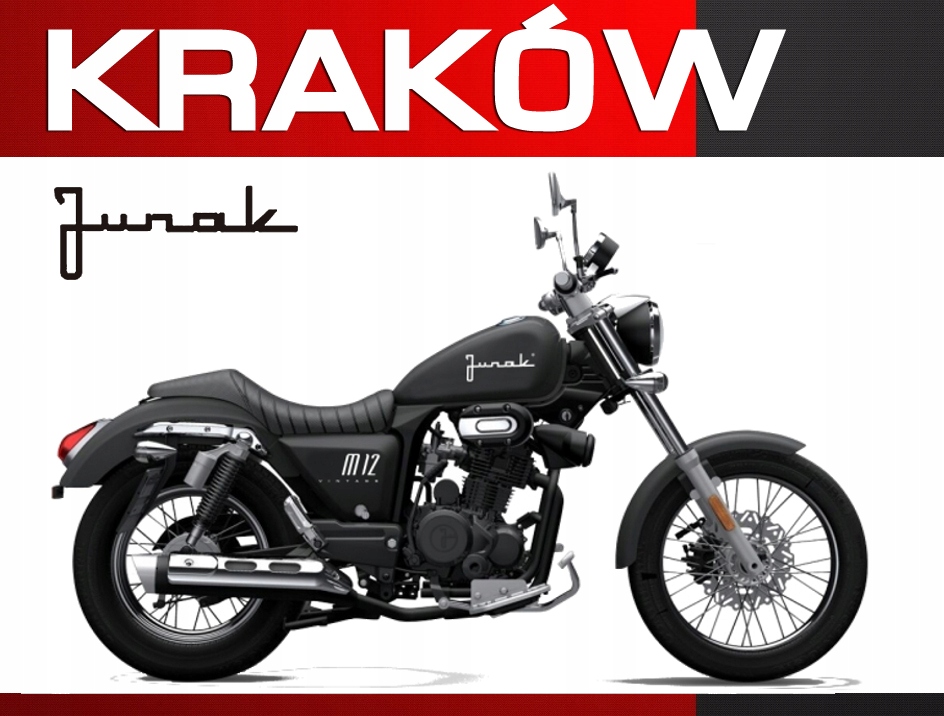 Motocykl chopper Junak M12 Vintage 125 KRAKÓW - 8202044784 - oficjalne ...