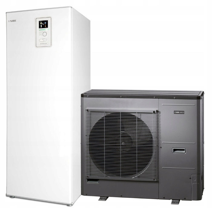 Pompa ciepła Nibe AMS10-12 + BA-SVM10-200/12E 12kW - 13623217558 - oficjalne archiwum Allegro