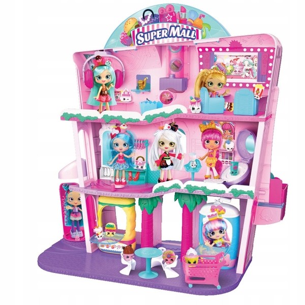 SHOPKINS WIELKIE CENTRUM HANDLOWE SUPER MALL MEGA - 7427596715 ...