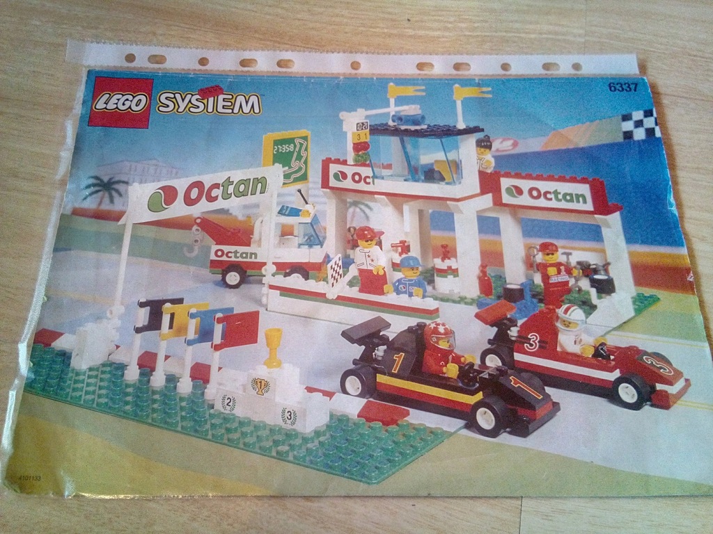 Lego Town 6337 Fast Track Finish. Kompletny 100%. - 8428797005 ...