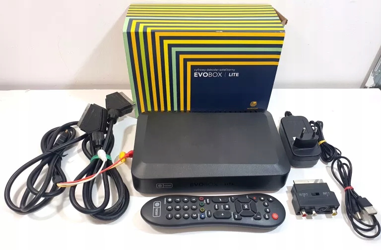 DEKODER EVOBOX LITE POLSAT BOX - 12200225806 - oficjalne archiwum Allegro