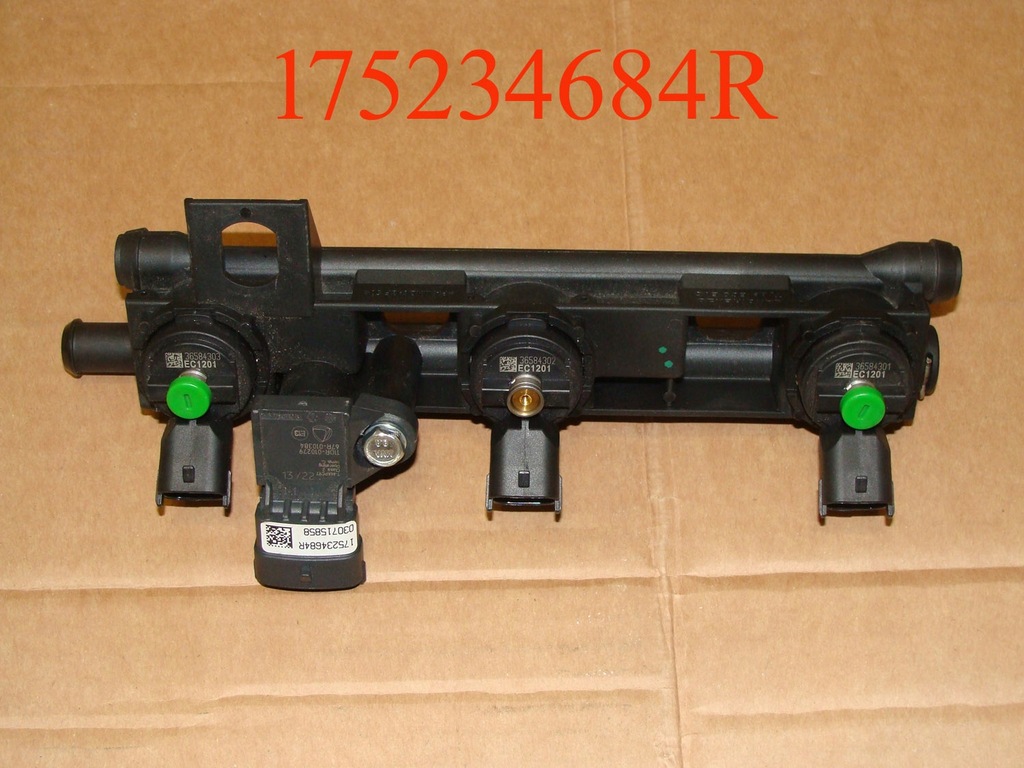 Listwa rampa wtrysku gazu wtryskiwacz LPG Dacia Renault 1,0 TCE ...