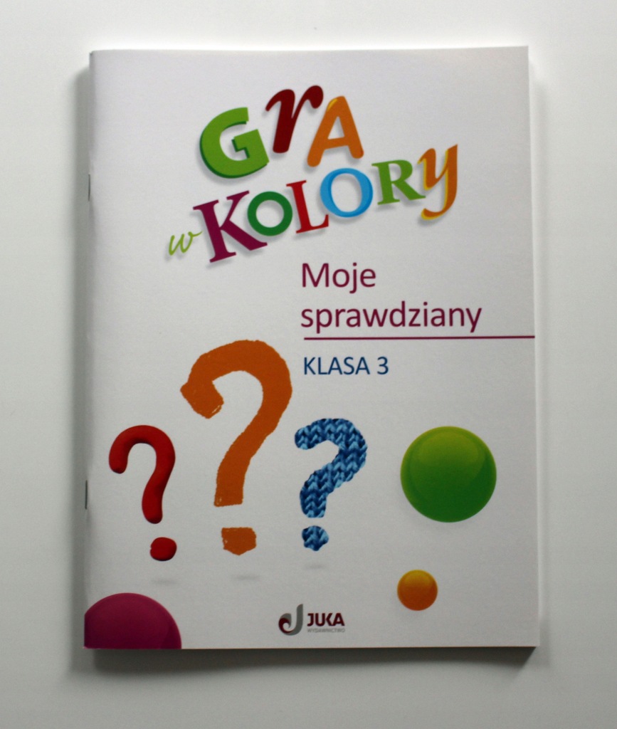 TEST Sprawdzian GRA W KOLORY kl 3 + BONUS - 11925127977 - oficjalne ...