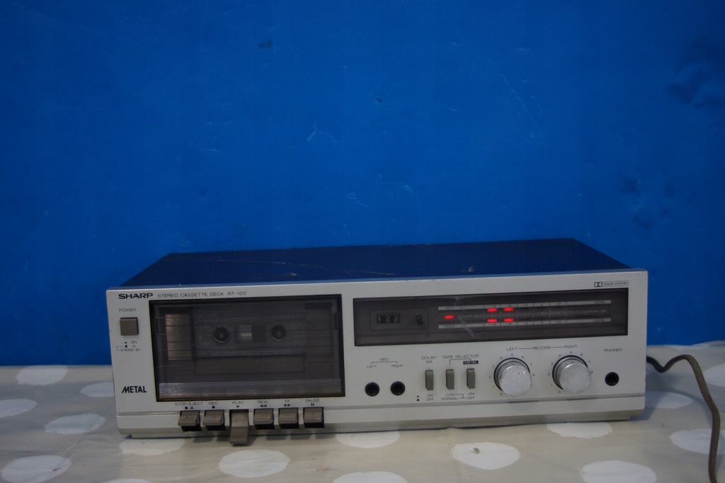 Sharp RT100 rt 100 Vintage magnetofon tape deck - 11837068447 ...
