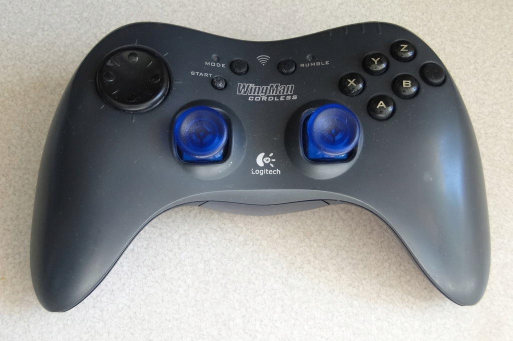 PAD LOGITECH WINGMAN CORDLESS RUMBLEPAD PC - 10598287330 - oficjalne ...