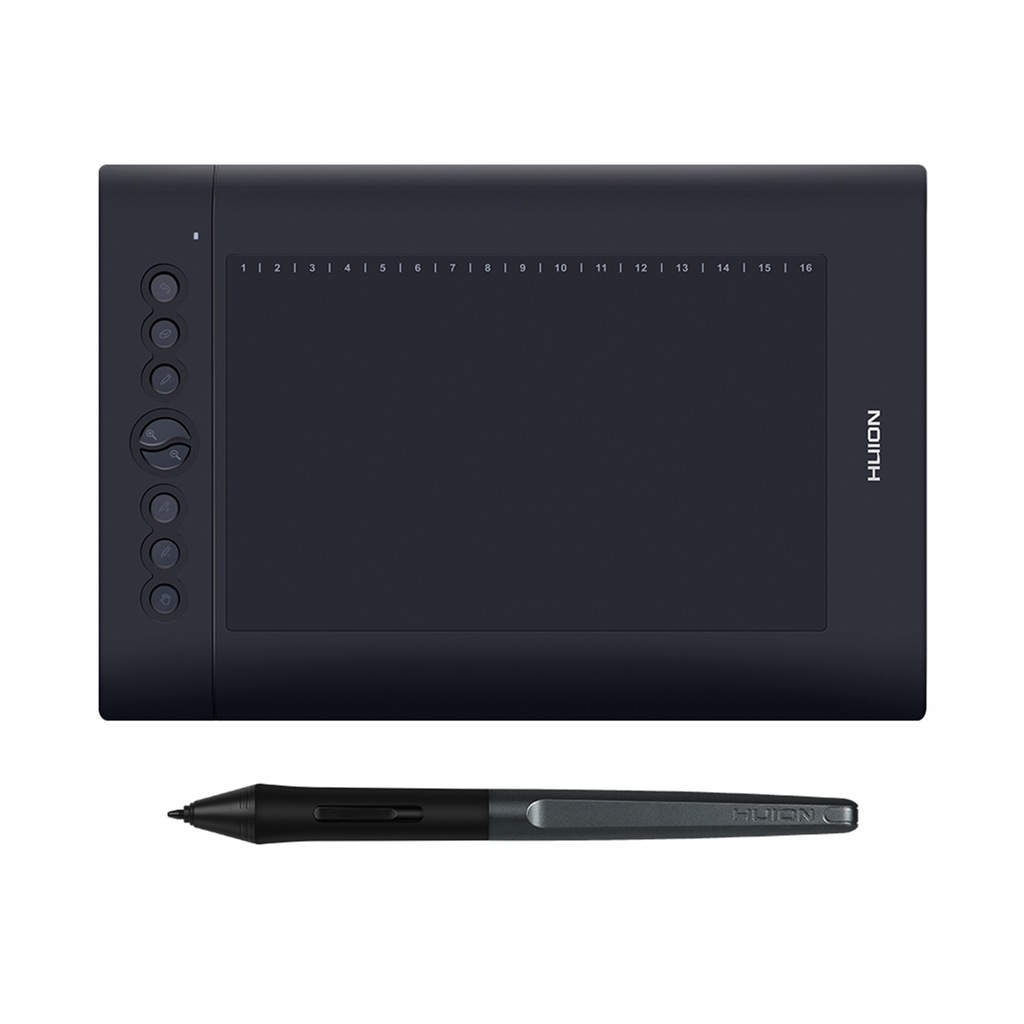Huion H610 Pro V2 tablet graficzny do rysowania - 9979579008 ...