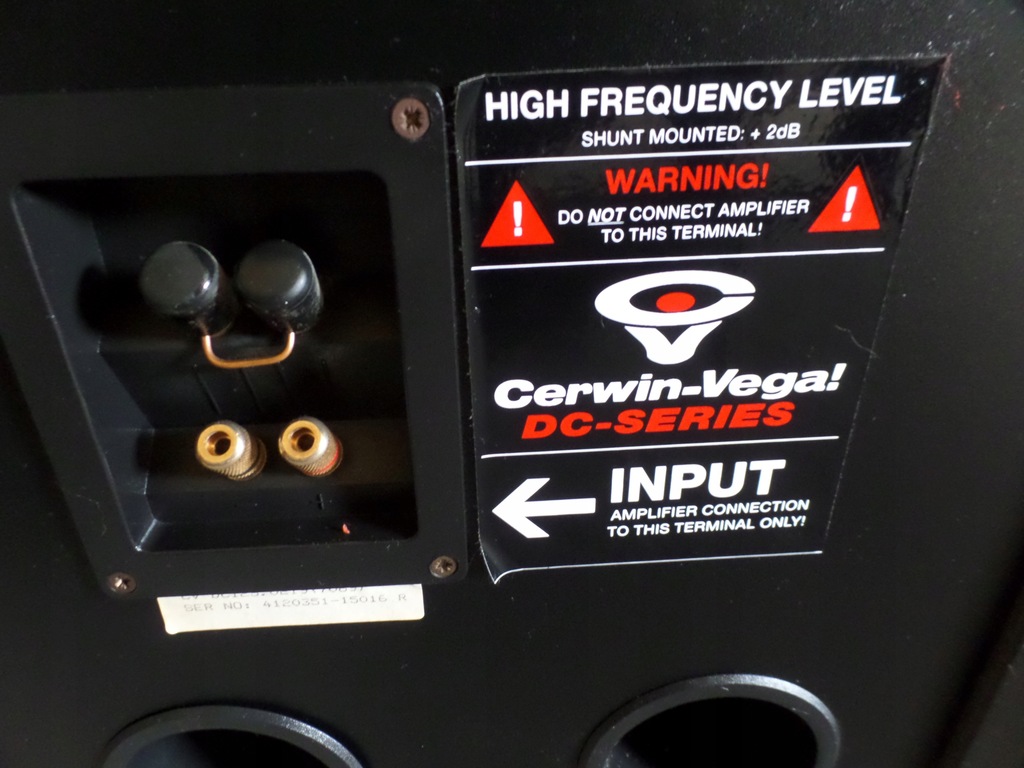 Kolumny Cerwin Vega DC-12S - 12324212839 - oficjalne archiwum Allegro