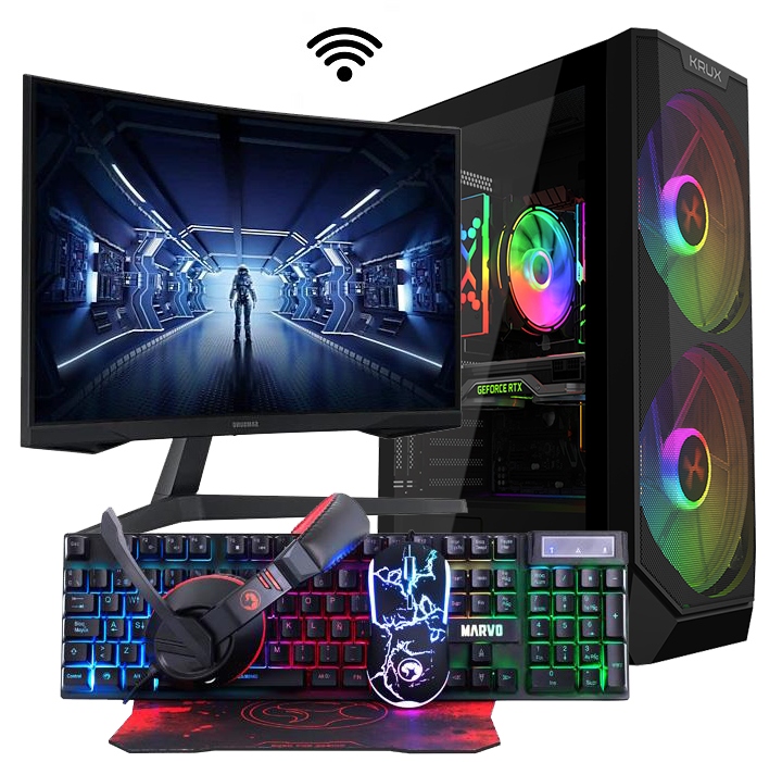 Komp RGB i3-12100F 16GB 1TBSSD GTX3050 W11H WiFi - 12664142160 ...