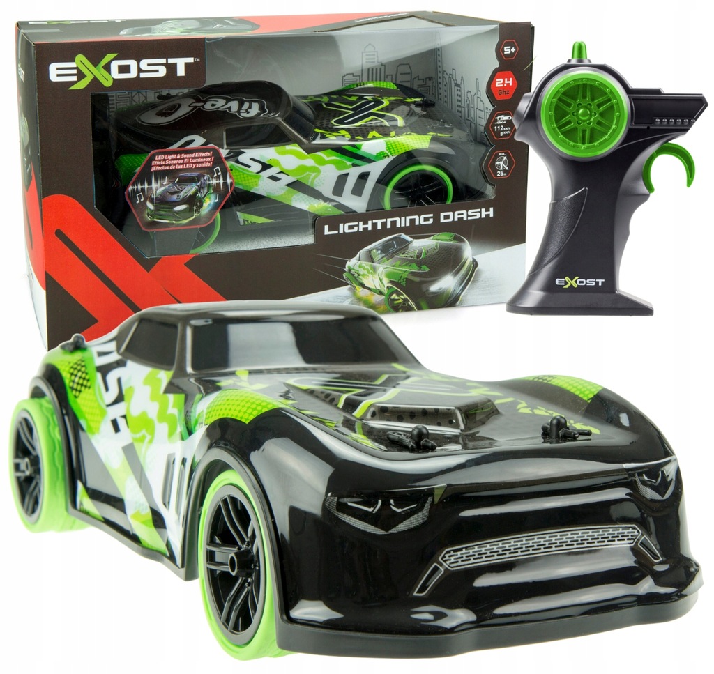 EXOST LIGHTING DASH SAMOCHÓD ZDALNIE STEROWANY RC - 11500958084 - oficjalne archiwum Allegro