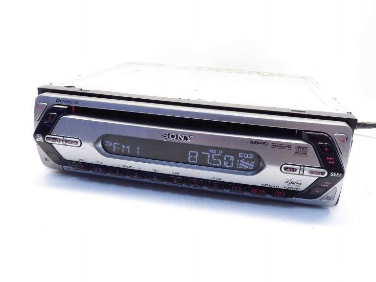 RADIO SAMOCHODOWE CD MP-3 SONY CDX-S22 - 9281313624 - oficjalne ...