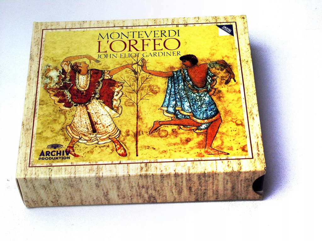 MONTEVERDI - GARDINER - L'ORFEO [2CD BOX] - 14168483166 - oficjalne archiwum Allegro