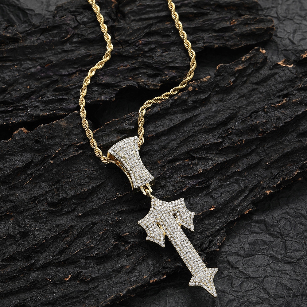 Trapstar chain naszyjnik y2k drill drip londonuk gold złoty OKAZJA ...