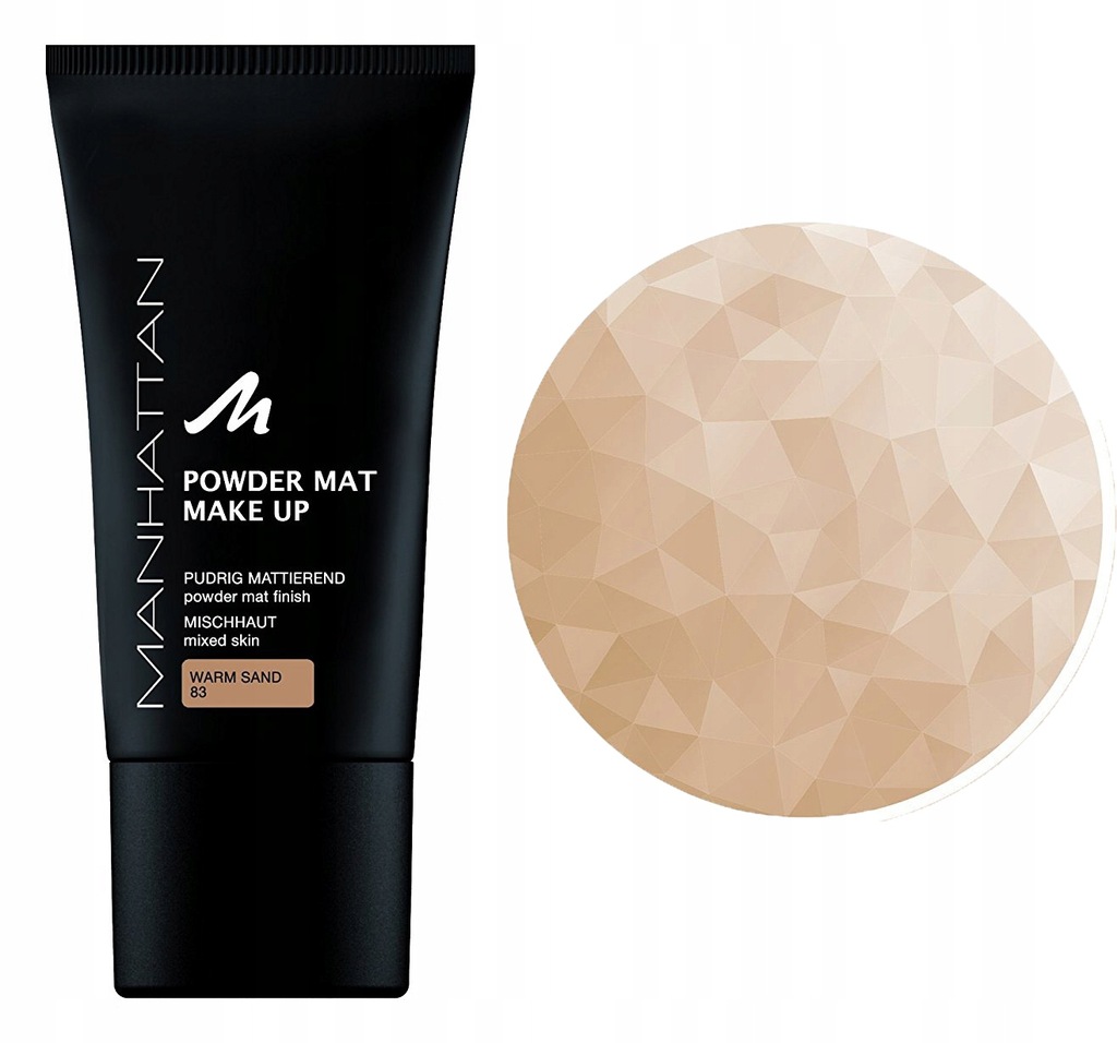 MANHATTAN POWDER MAT MAKE UP 83 WARM SAND 30ml DE - 7478950375 ...