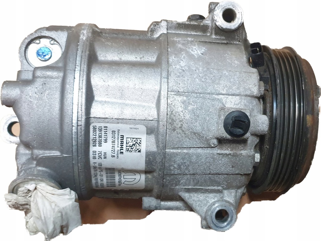 Sprężarka klimatyzacji 1391387080 5802212928 Fiat Ducato 2.3JTD Euro6 ...