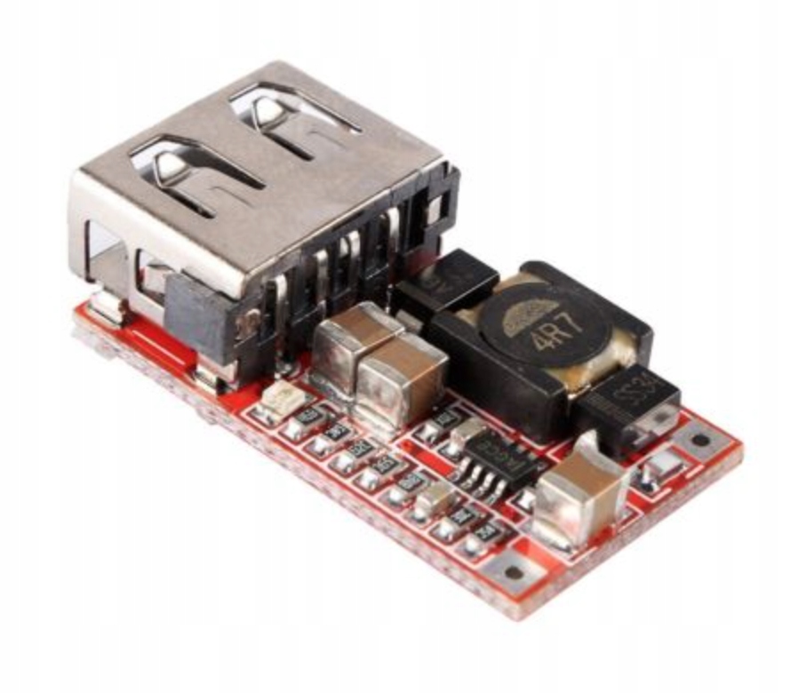 Przetwornica USB 5V Step-down OSKJ 12-24V 3A - 10444547795 - oficjalne archiwum Allegro