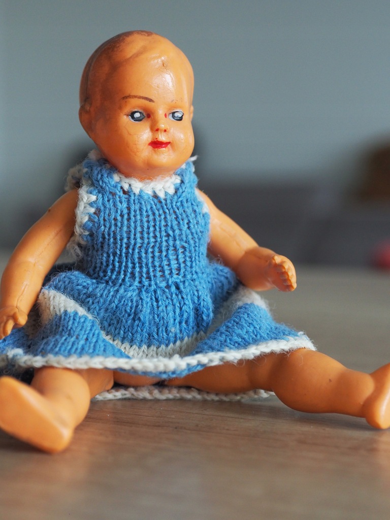 LALKA CELULOIDOWA PRL 2 - 14411931244 - oficjalne archiwum Allegro