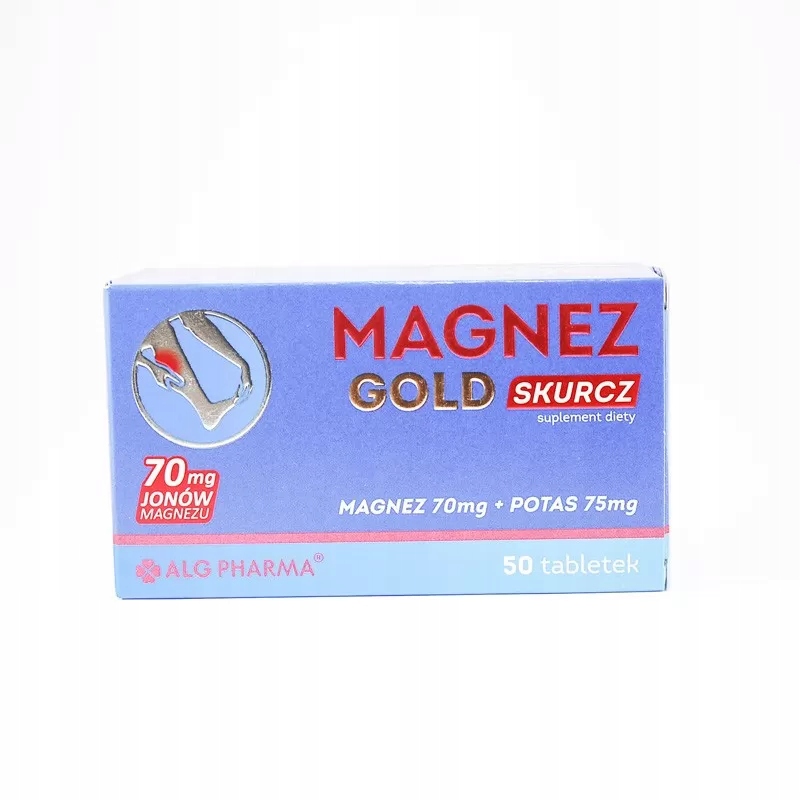 Magnez Gold Skurcz 50 tabletek - 12332549877 - oficjalne archiwum Allegro