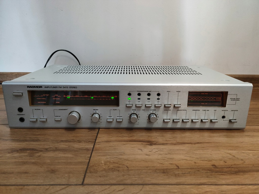 Amplituner Radmor 5412 + Pudełko ORYGINAŁ ! OKAZJA - 13666974919 ...