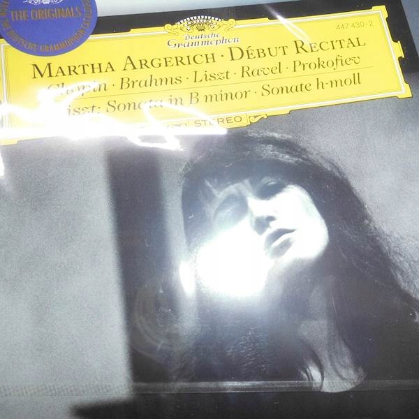 martha argerich debut recital - martha argerich - 12926612077 ...