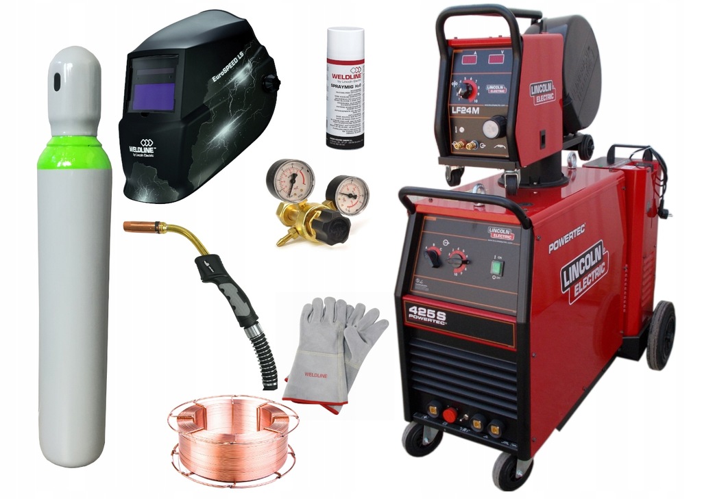 Migomat Lincoln Electric Powertec 425S spawarka - 9201031809 ...