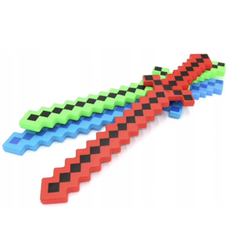 MIECZ MINECRAFT BROŃ DŹWIĘK LED 45 cm - 11161628009 - oficjalne ...
