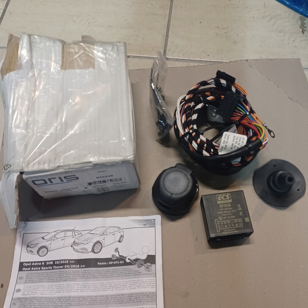 Moduł wiązka Haka hol Opel Astra K ORIS 13 pin - 13155667324 ...