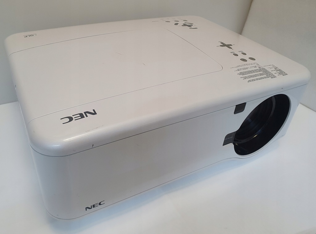 Duży projektor rzutnik DLP NEC NP4000 NOWA LAMPA - 13798245686 ...