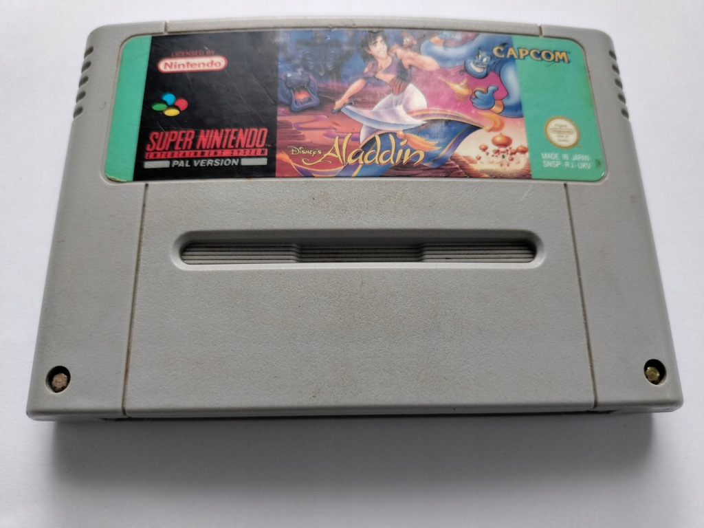 ALADDIN SNES ENG PAL NINTENDO - 12670373885 - oficjalne archiwum Allegro