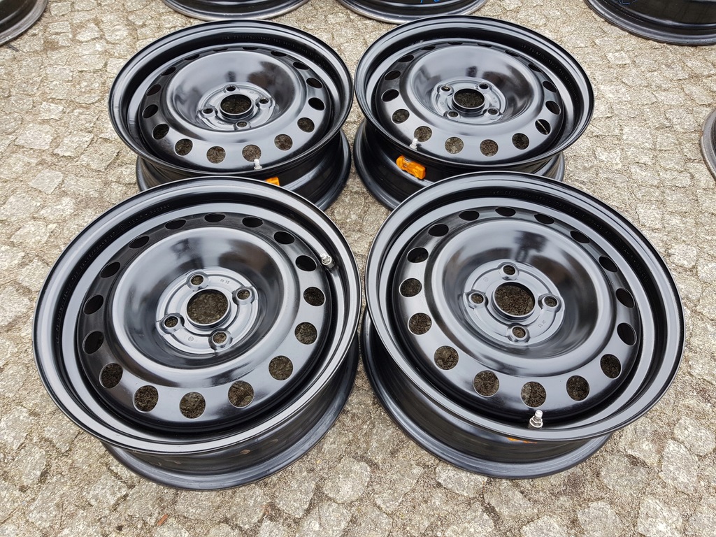 Felgi stalowe 15 Kia Rio III 5,5J jak nowe czujnik - 13334413274 ...